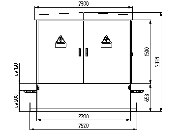substation dimensions uk